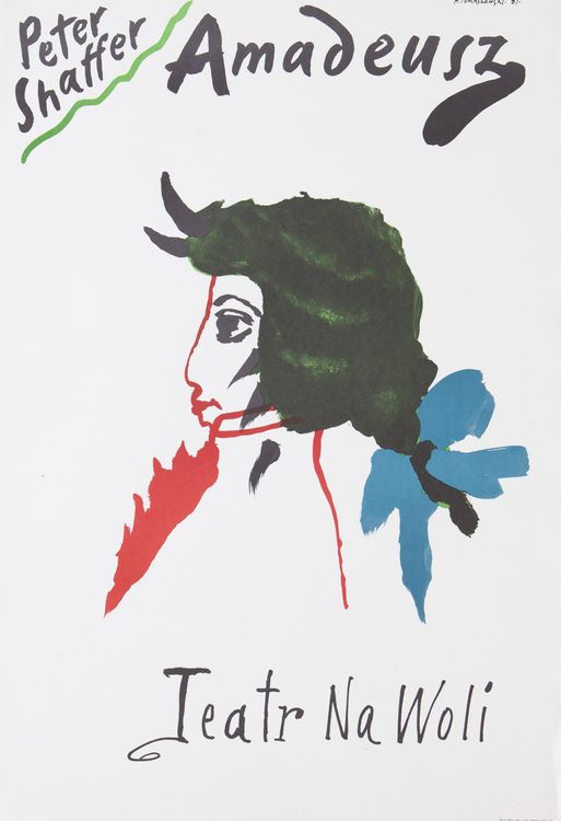 Amadeusz / Peter Shaffer, Tomaszewski Affiche originale 1981 | Kaufen ...