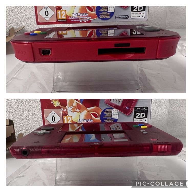 Nintendo 2DS Pokémon Rot Edition mit Ovp ab 1.- | Kaufen auf Ricardo