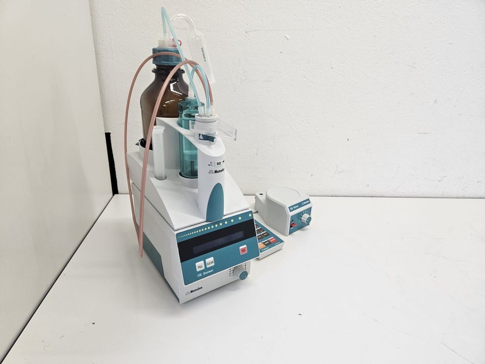 Metrohm 776 Dosimat mit 728 Stirrer und 716 Keyboard (Gebraucht) in ...