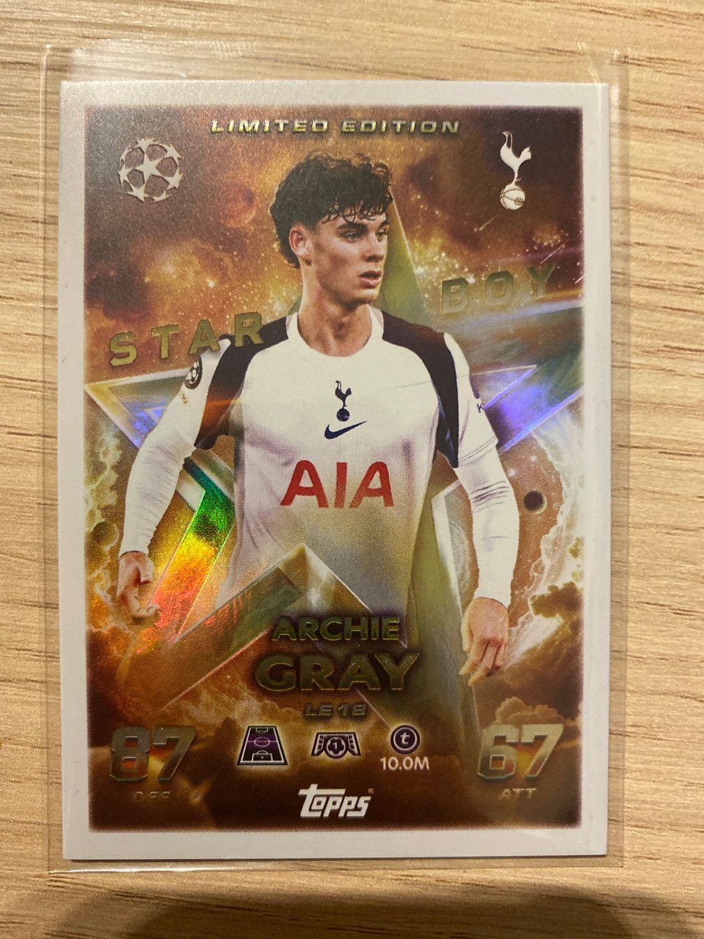 Topps Match Attax 25/26 Limited Edition Gray LE18 (Neu (gemäss ...