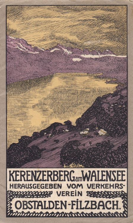 KERENZERBERG am WALENSEE - Werbeprospekt. (Gebraucht) in Schlieren für CHF 18 – mit Lieferung ...