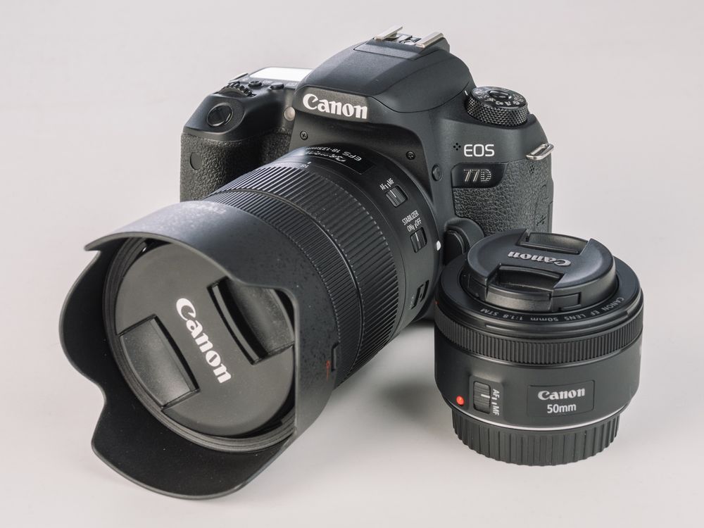 Canon EOS 77D mit 2 Objektiven (Gebraucht) in Aarau für CHF 460 – mit ...