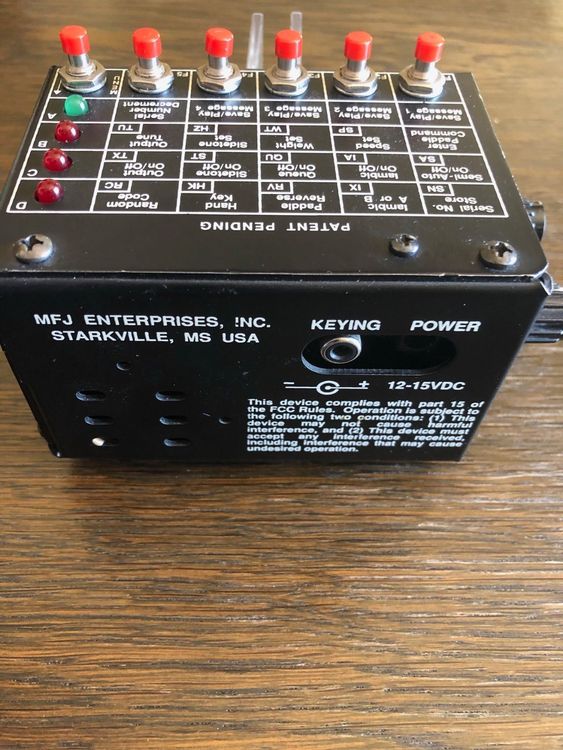 MFJ Menu Driven Memory Keyer MFJ-490 (Gebraucht) in Givrins für CHF 250 ...