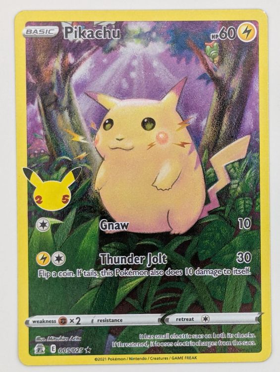 Pikachu - 25th Anniversary (Neu (gemäss Beschreibung)) in Lachen SZ für CHF 2.9 – mit Lieferung ...