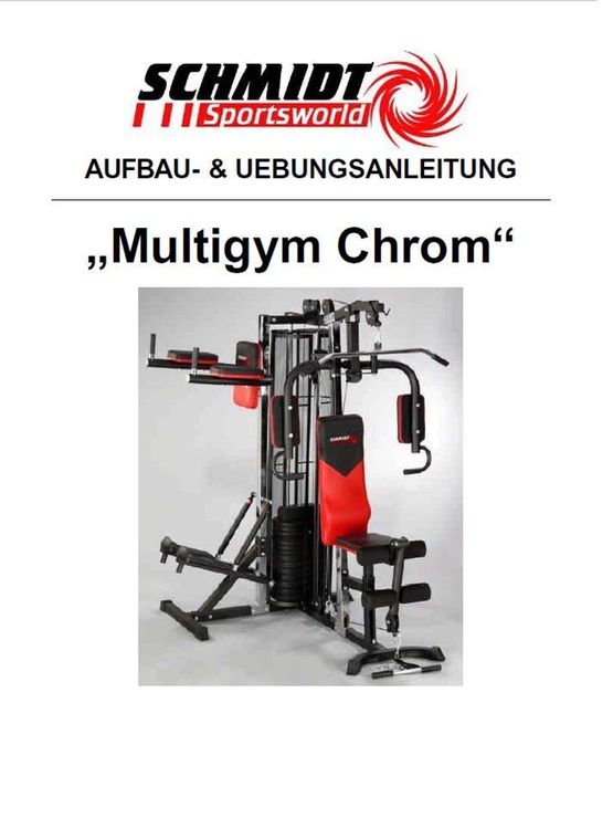 Schmidt Sportsworld Fitnessstation (Gebraucht) in Dänikon für CHF 200 ...