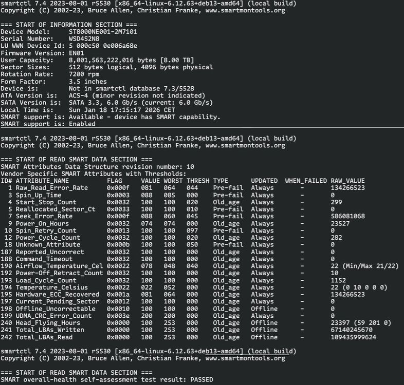 2x Seagate Ironwolf 8TB HDD (Total 16TB) – ideal für NAS (Gebraucht) in ...