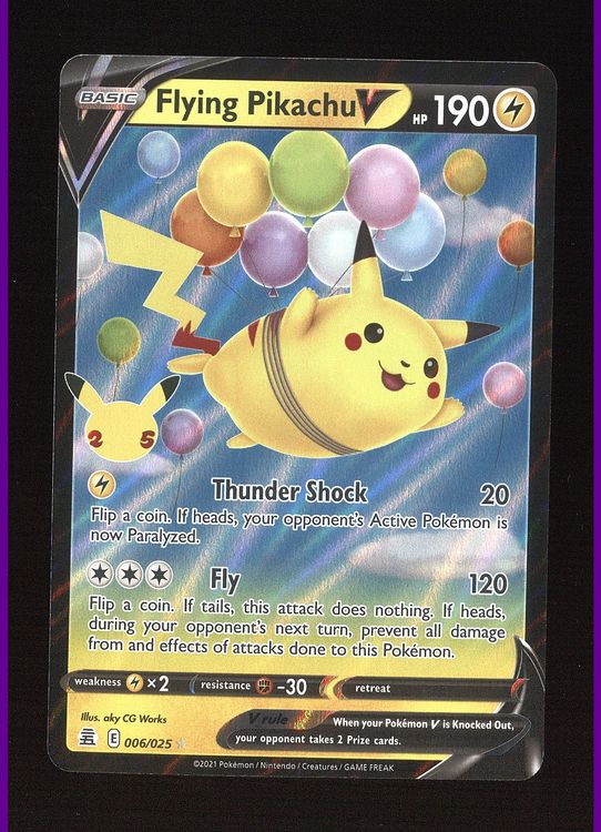 Flying Pikachu V 006/025 Celebrations EN (Gebraucht) in Zug für CHF 2.9 ...