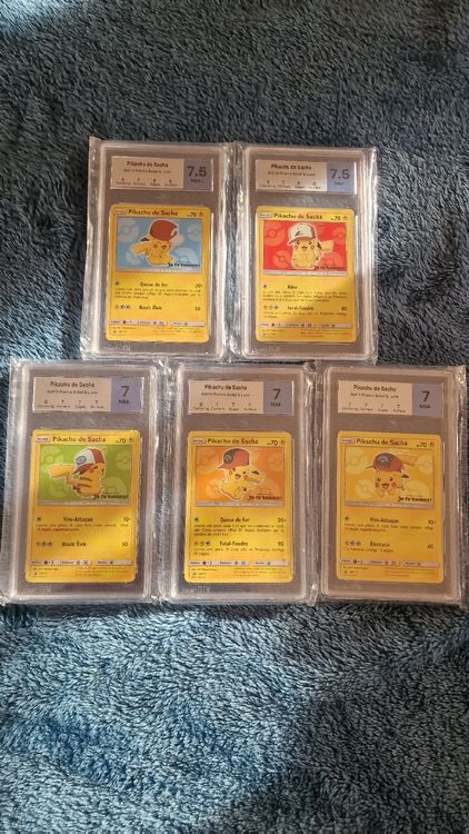 Pokemon MTG pikachu Français 5 cartes | Kaufen auf Ricardo