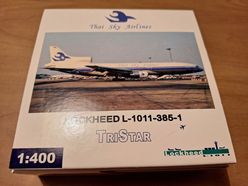 Lockheed L-1011 Tristar Model 1:400 Thai Sky Airlines HS-AXA (Gebraucht ...