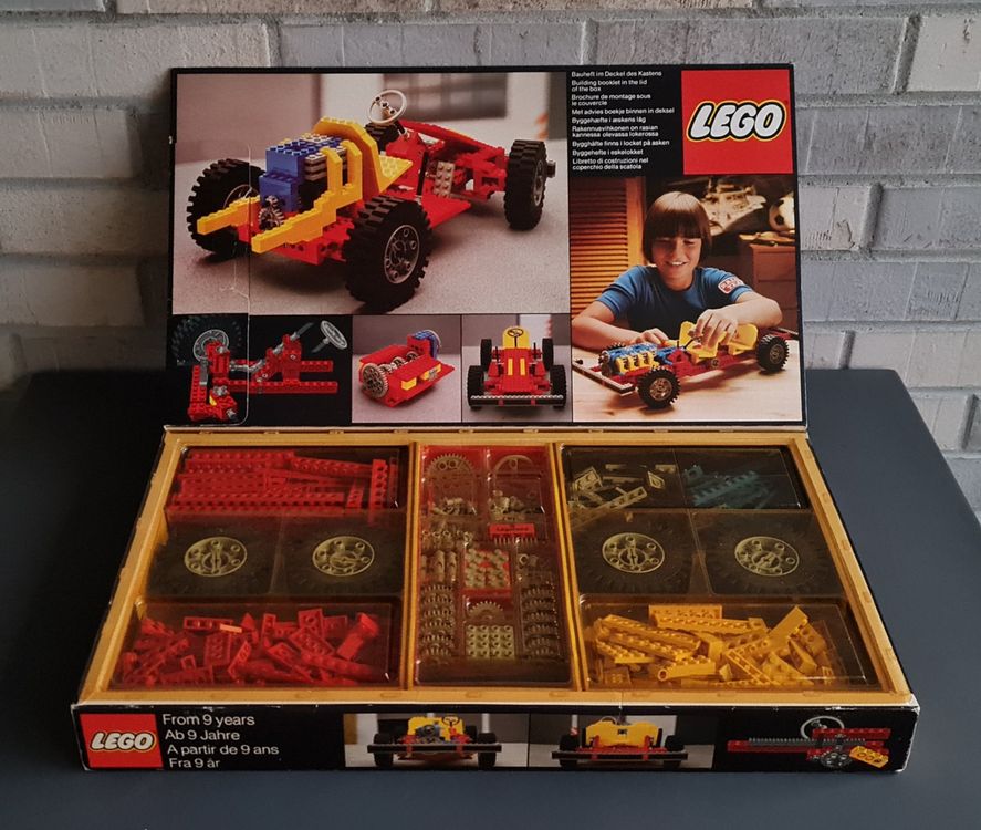 LEGO Technic 853 - Auto Chassis, von 1977 inkl. OVP + Anl. | Kaufen auf ...