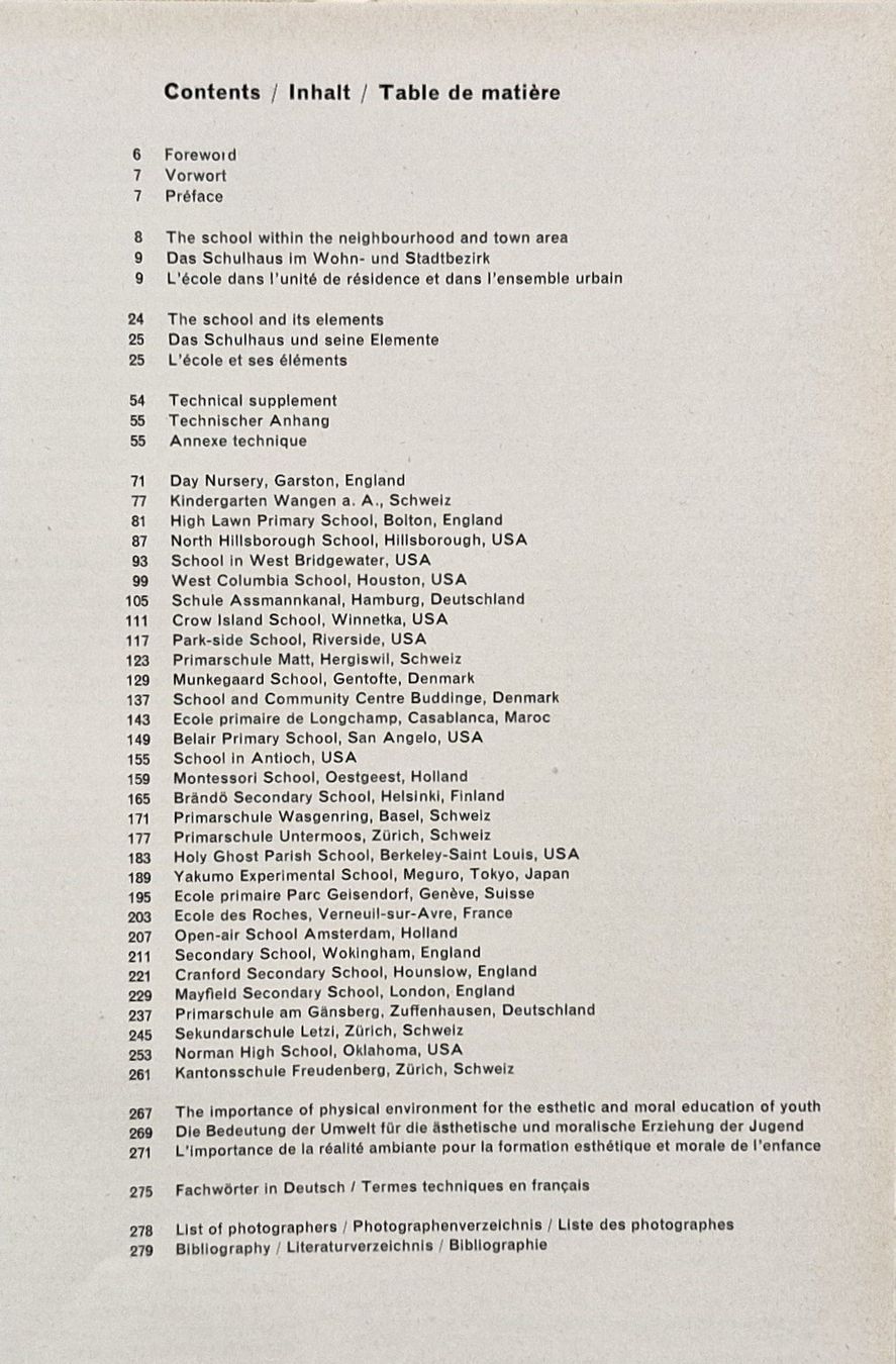 ARCHITEKTUR-Klassiker: Das neue Schulhaus, von Alfred Roth (Gebraucht ...