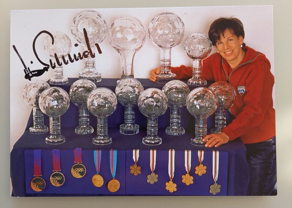 Vreni Schneider - Ski Alpin - Original-Autogramm | Kaufen auf Ricardo