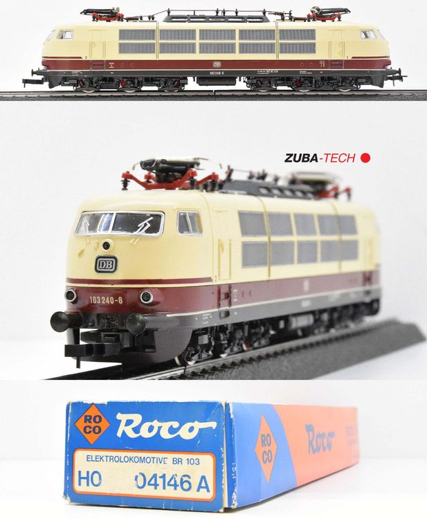 Roco 4146A E-Lok BR 103 DB Spur H0 Analog mit OVP (Gebraucht) in für ...