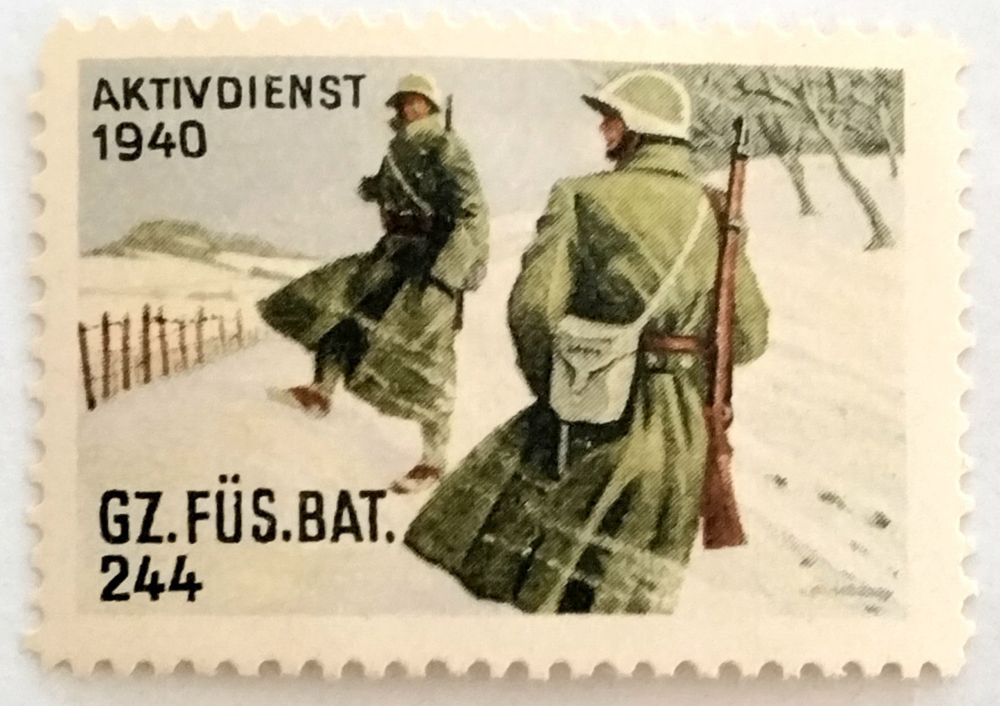 Soldatenmarke 2.WK, Grenz Füsilier Bat 244, Wi Gz 160 | Kaufen auf Ricardo