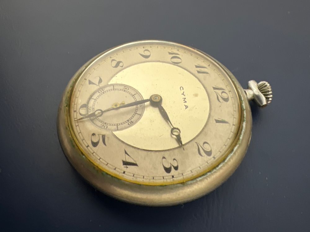 Cyma Taschenuhr 43.5 mm (Gebraucht) in Pfeffingen für CHF 32 – mit Lieferung auf Ricardo kaufen