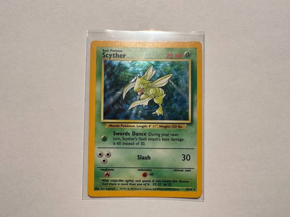 Scyther holo Jungle No Symbol EN | Kaufen auf Ricardo