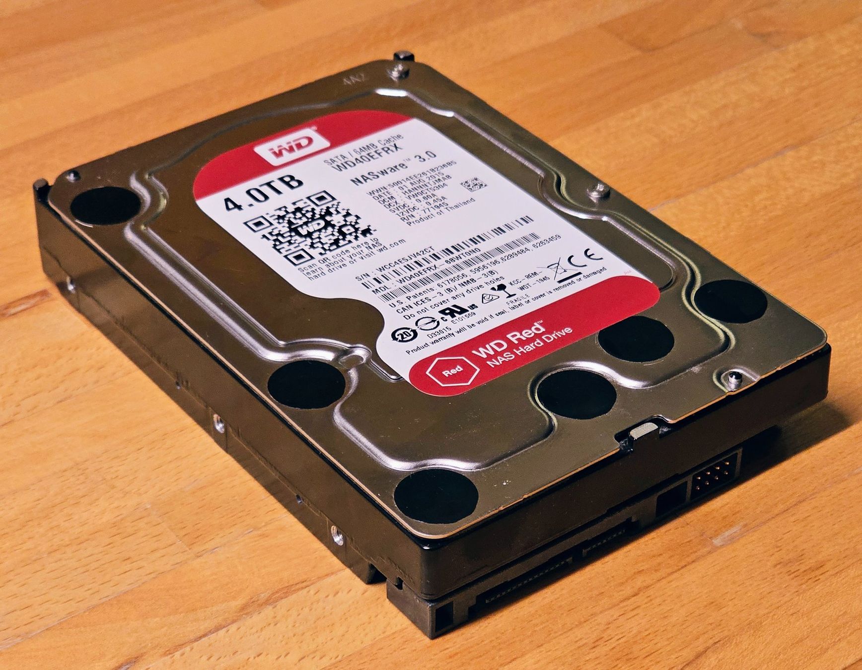 WD Red NAS Hard Drive 4.0TB (Gebraucht) in Meisterschwanden für CHF 27 ...