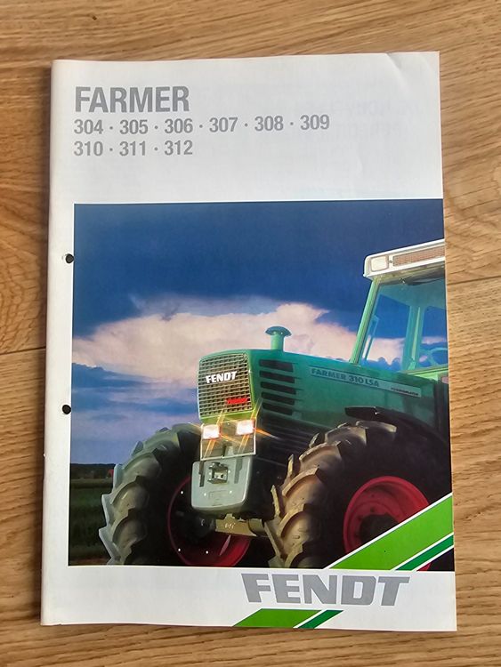 FENDT FARMER 304-305-306-307-308-309-310-311-312 catalogue (Gebraucht ... FENDT FARMER 304-305-306-307-308-309-310-311-312 catalogue (Gebraucht ...