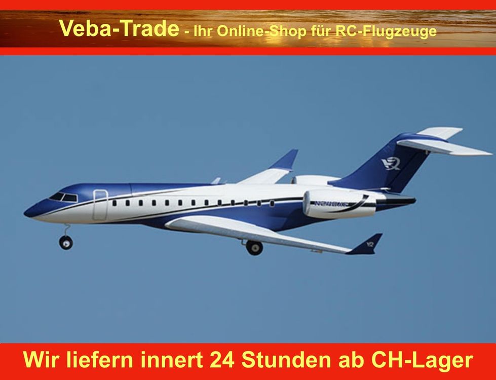 Business Jet J-65 - blau 1030mm, PNP-Set, Twin 40mm Impeller (Neu und ...