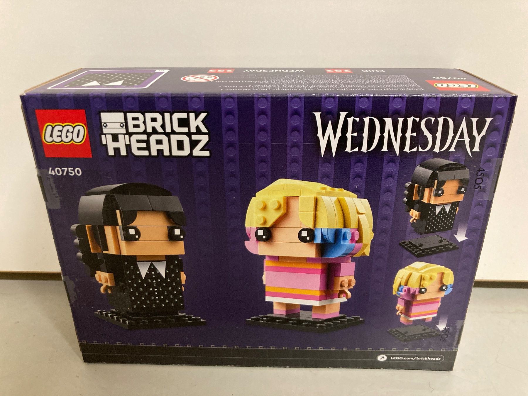 Lego 40750 Wednesday und Enid Brickheadz - Neu & OVP (Neu und ...