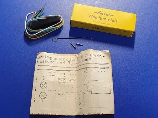 Herkat 2370 Weichen/Signalrelais OVP (Gebraucht) in Seon für CHF 2 – mit Lieferung auf Ricardo ...