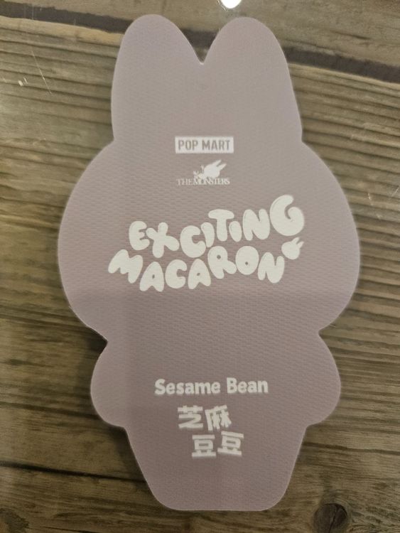 Labubu Sesame Bean - Exciting Macaron – Original Pop Mart (Neu und ...