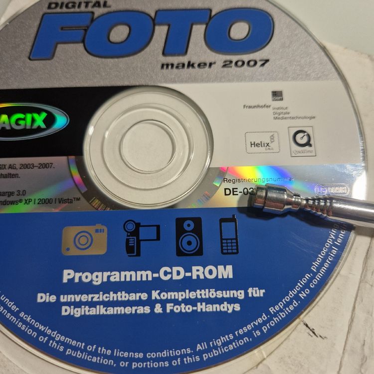 Magix Digital Foto Maker 2007 - CD-ROM Software,PC, Foto, (Gebraucht ...