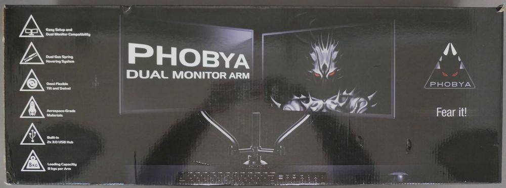 Dual Monitorarm - Phobya (Neu (gemäss Beschreibung)) in für CHF 27.5 ...