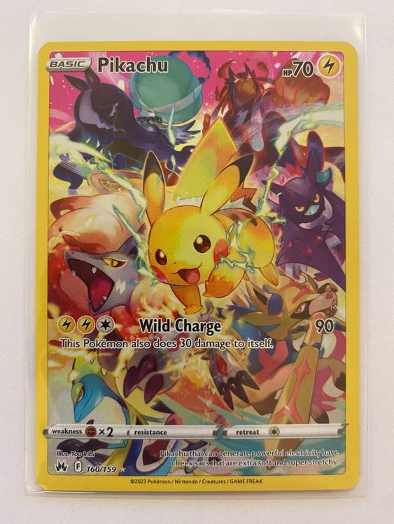 Pokemon Pikachu 160/159 Crown Zenith EN | Kaufen auf Ricardo