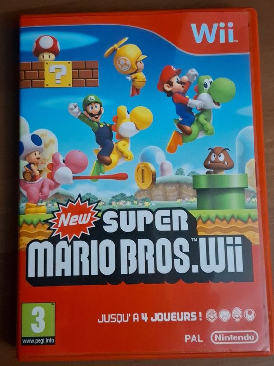 Jeu Wii New Super Mario Bros, ab CHF 1.- (Gebraucht) in Fiaugères für ...