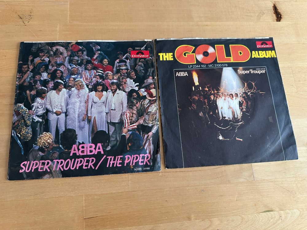 ABBA rare Singles Super trouper rare Pressungen Top Hit Kult (Gebraucht ...