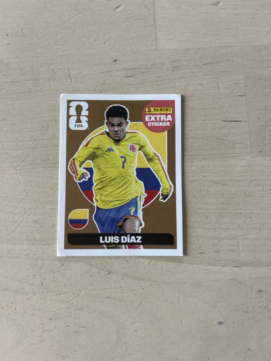 Bronze Panini Luis Diaz Sticker WM 2026 (Neu (gemäss Beschreibung)) in ...