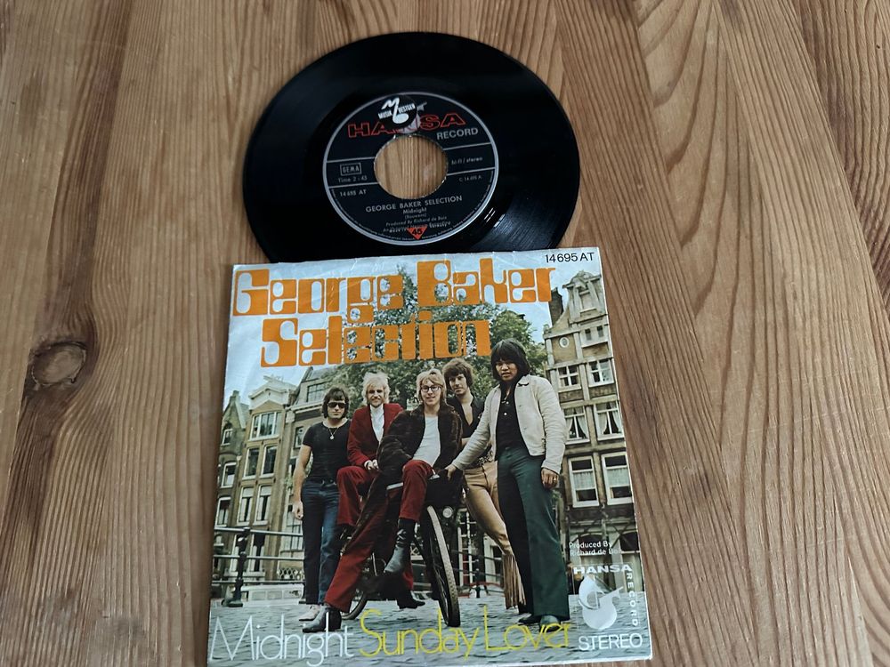 GEORGE BAKER SELECTION rare Midnight Single 70's Kult Top (Gebraucht ...