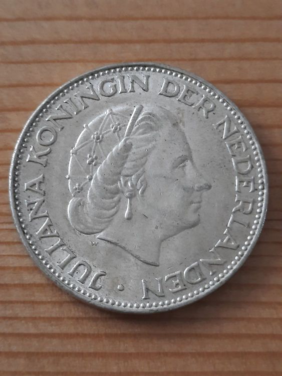 Niederlande 2,5 Gulden 1961 Silber Zustand gem. bilder (Gebraucht) in Oberuzwil für CHF 9 – mit ...
