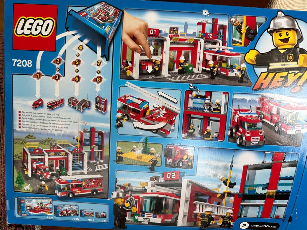 Lego City 7208 Big Fire Station (Gebraucht) in Chambésy für CHF 69 ...