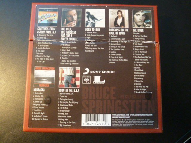Bruce Springsteen - The Collection 1973 - 84 (Box mit 8 CD) (Gebraucht ...