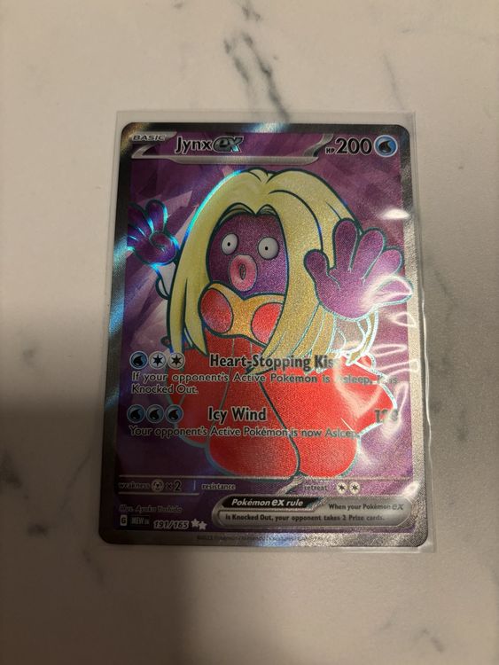Pokémon Karte 151 Jynx EX 93/122 Full Art (Neu (gemäss Beschreibung)) in Zürich für CHF 3 – mit ...
