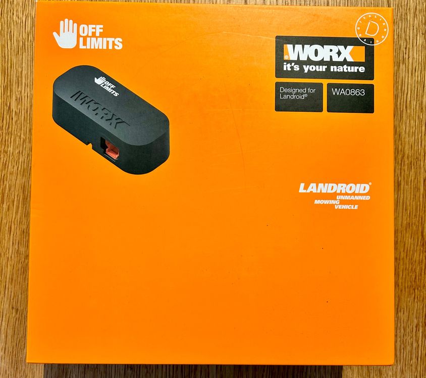 WORX Landroid "Off Limits" WA0863 (Neu und originalverpackt) in ...