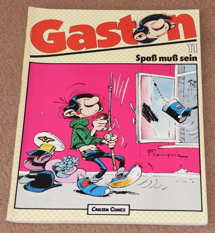 GASTON … Album Nr. 11 … Carlsen Comics …1. Auflage 1989 ... (Gebraucht ...