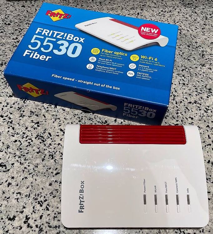 AVM FRITZ!Box 5530 Fiber inkl. XGS-PON FritzBox | Kaufen auf Ricardo