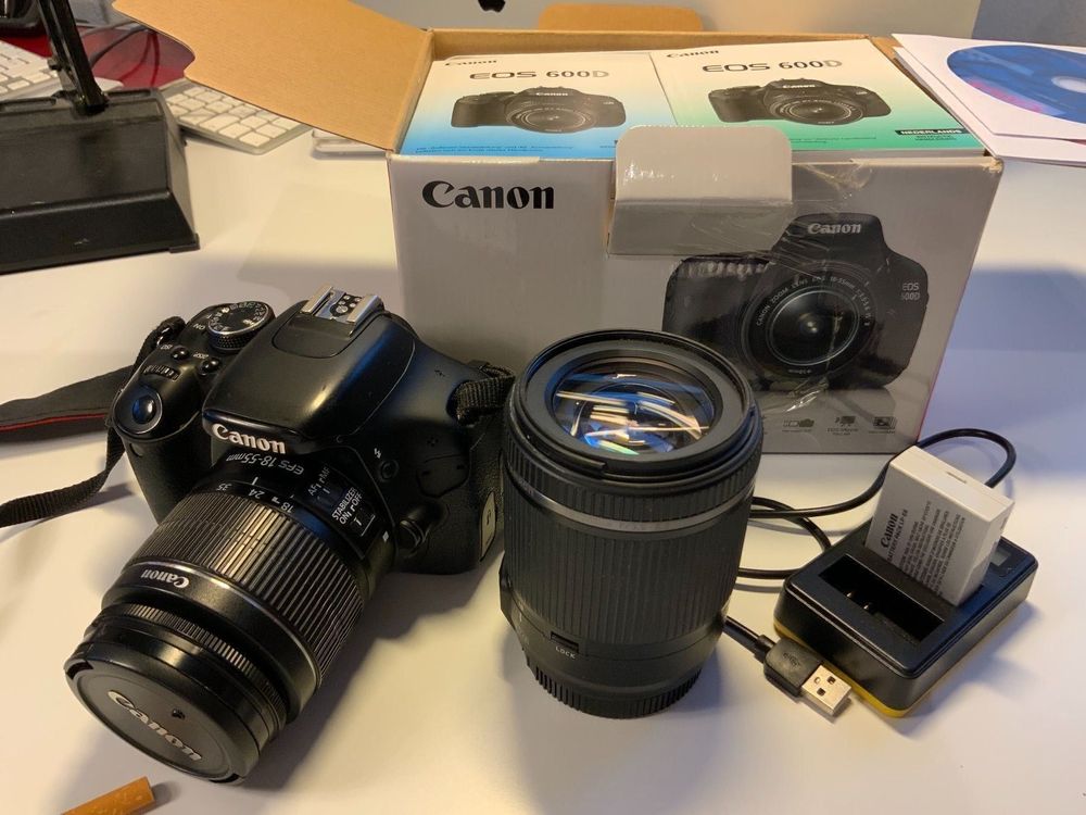 Canon EOS 600D Kit + Tamron 18-200mm (Gebraucht) in Hünibach für CHF ...
