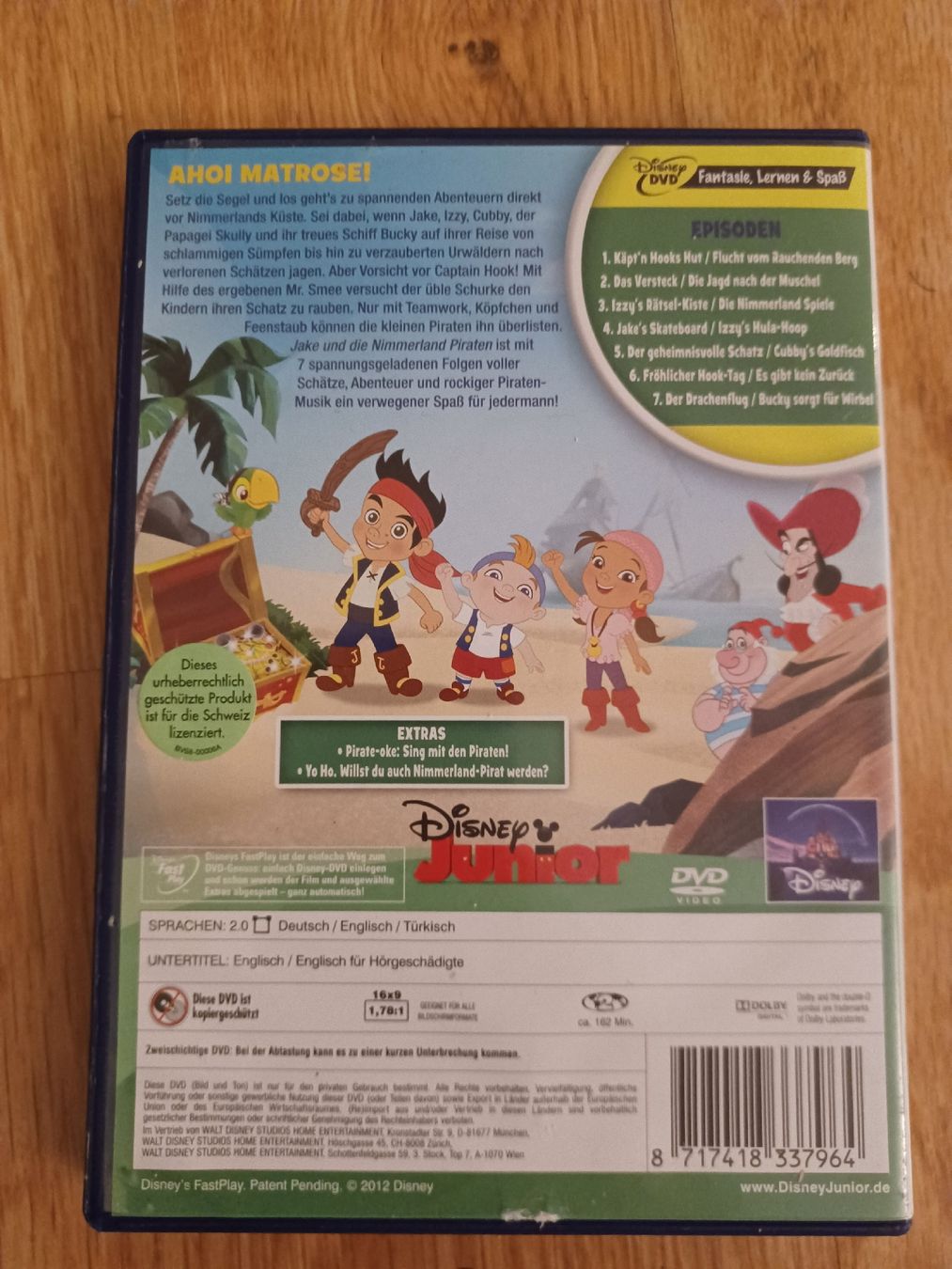 Jake und die Nimmerland Piraten - Volume 1, DVD, Top! (Gebraucht) in ...