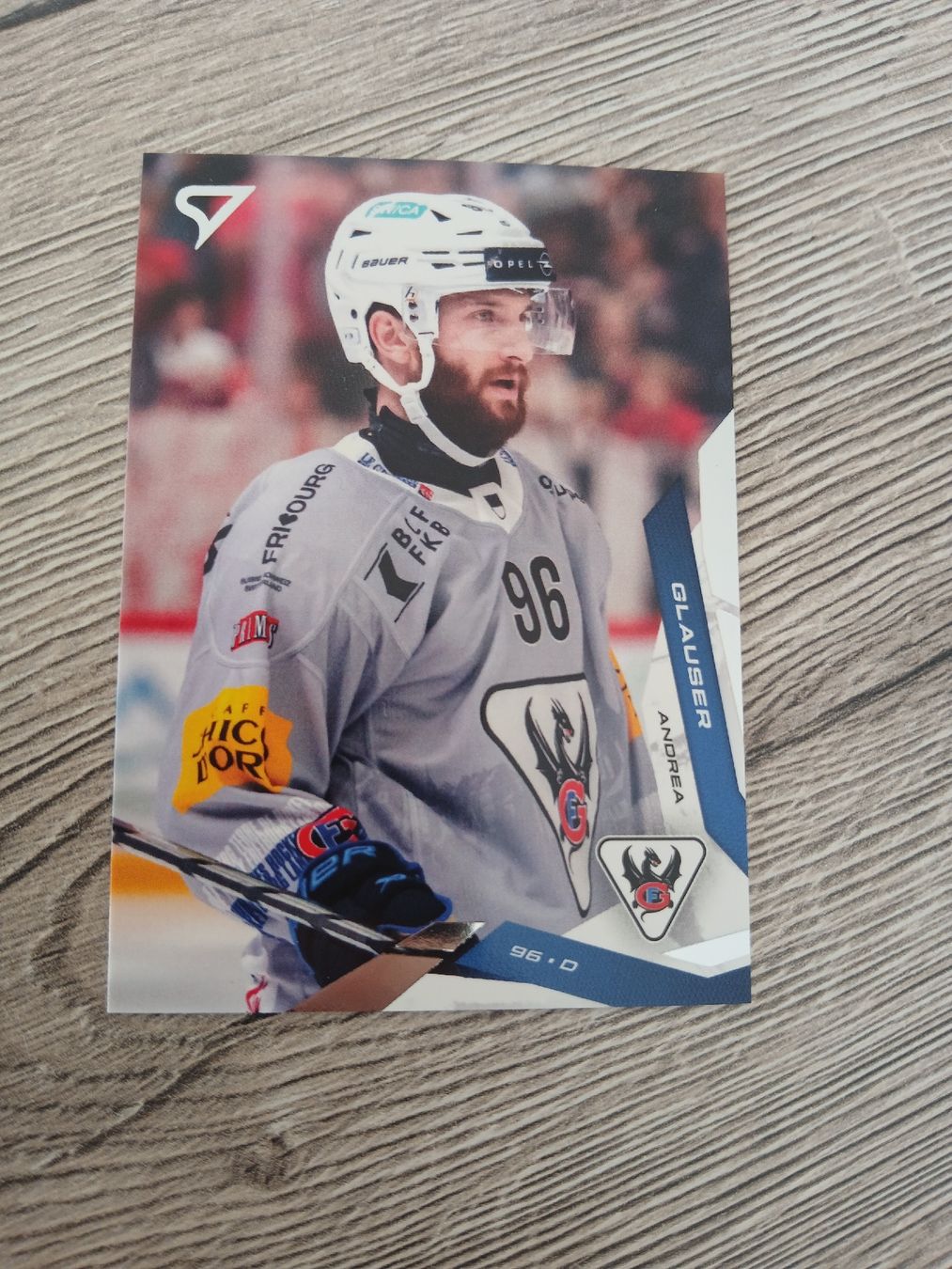 Andrea Glauser - Karte vom HC Fribourg! (Neu (gemäss Beschreibung)) in ...