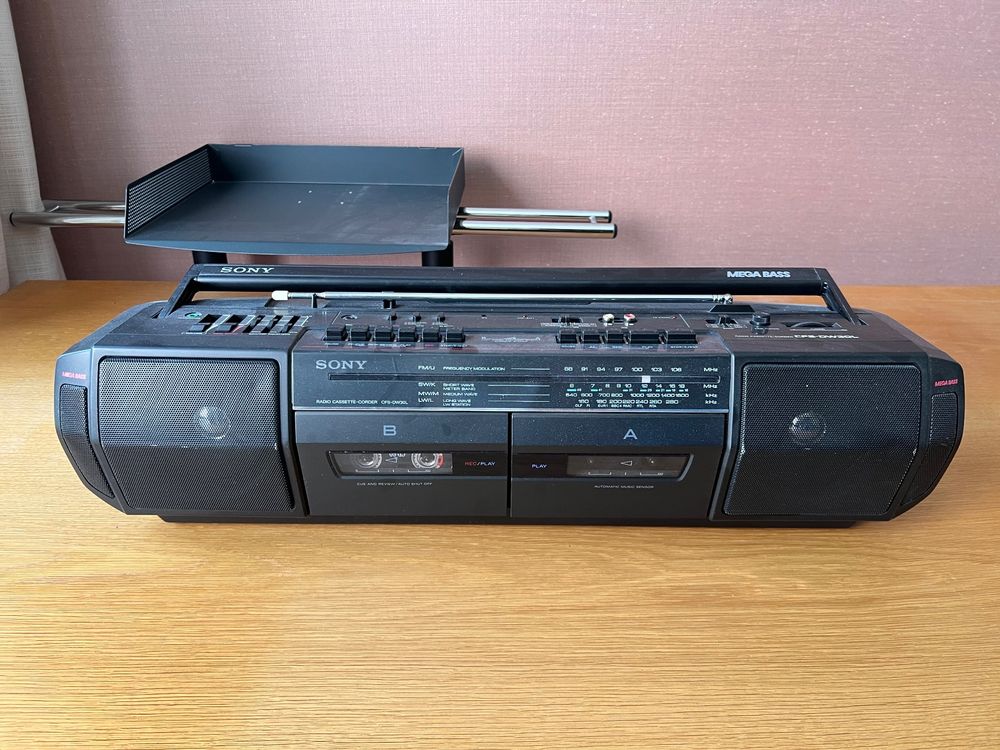 SONY MEGA BASS Radio Cassette-Corder CFS-DW30L (Gebraucht) in ...
