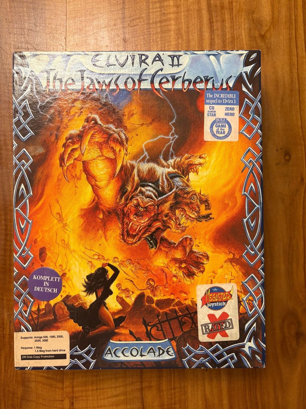 Amiga Spiel: Elvira II (Rare Big Box) + original Elvira 1 ! (Gebraucht ...