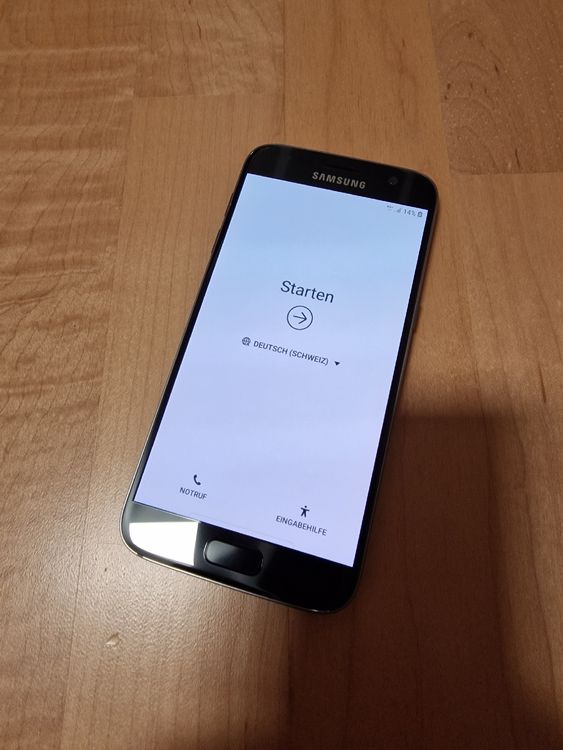 Samsung Galaxy S7 Black Onyx TOP ZUSTAND inkl. OVP (Gebraucht) in Muri AG für CHF 62 – mit ...