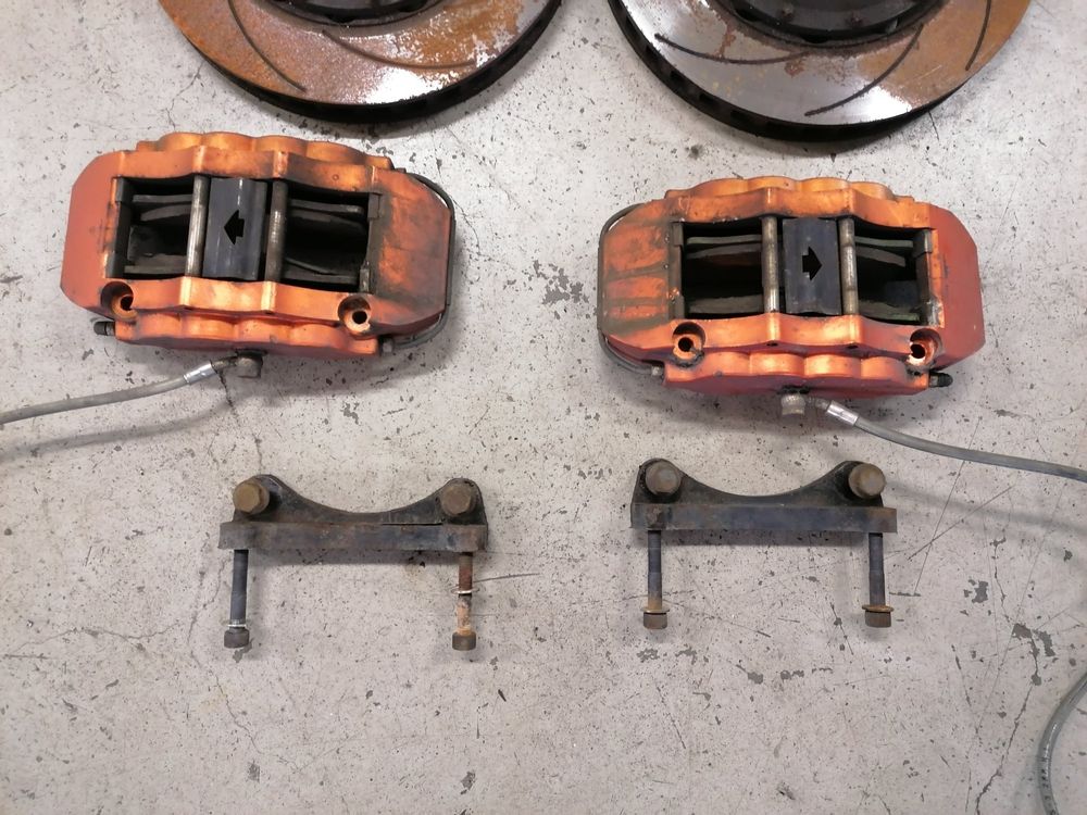 K-Sport 8-Kolben Bremsen ø330mm für Honda Civic Type-R EP3 (Gebraucht ...