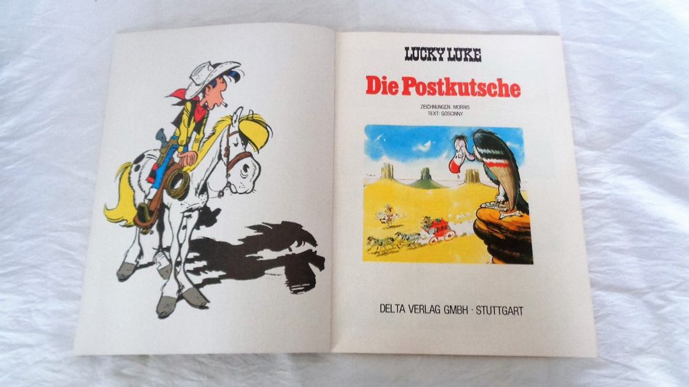 Lucky Luke Band 15 / Die Postkutsche / Mit Western Zeitung (Gebraucht ...