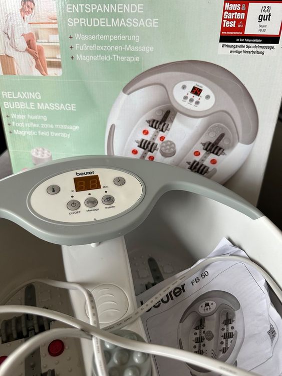 Beurer FB50 Fussbad/Massage | Kaufen auf Ricardo