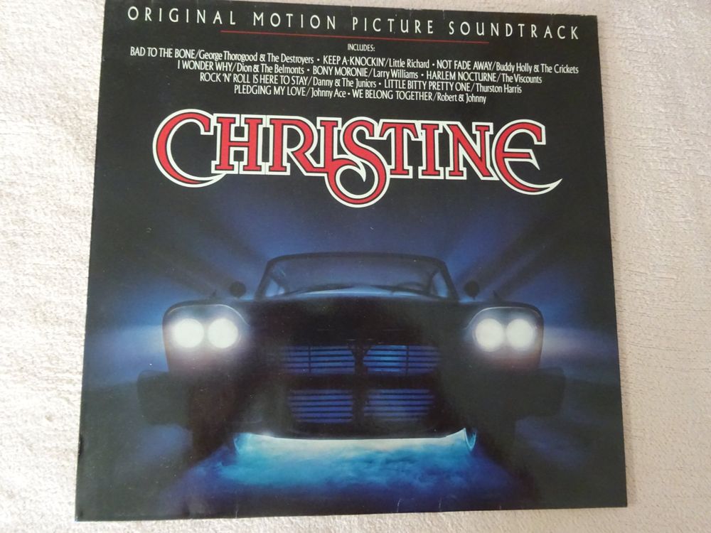 CHRISTINE ** US CAR - KULT HORROR REBEL ** SOUNDTRACK * RARE (Gebraucht ...